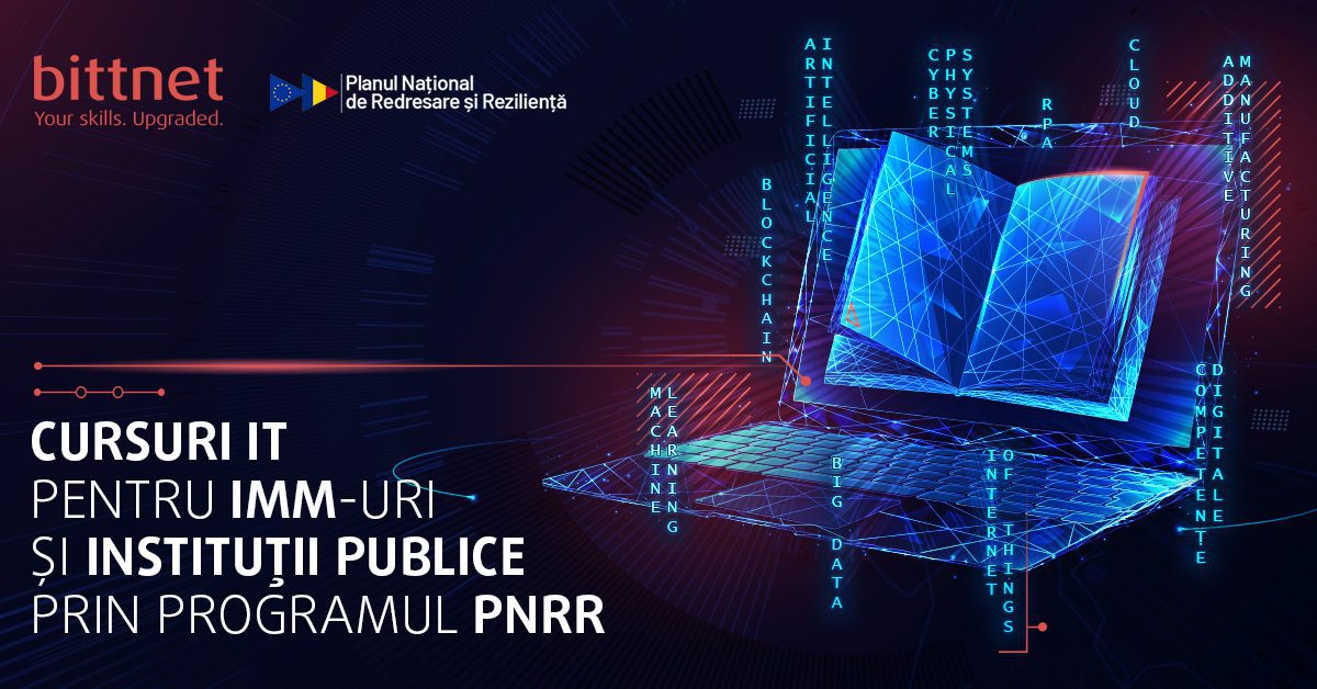 Cursuri IT pentru IMM-uri PNRR - ADR - Bittnet Training