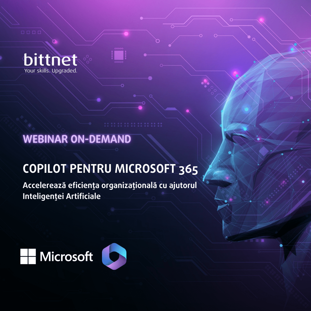 Copilot Microsoft 365 - Curs Gratuit On-Demand - Bittnet Training
