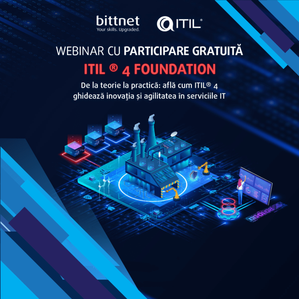 ITIL® - De la Teorie la Practică - Webinarii Gratuite On-Demand ...