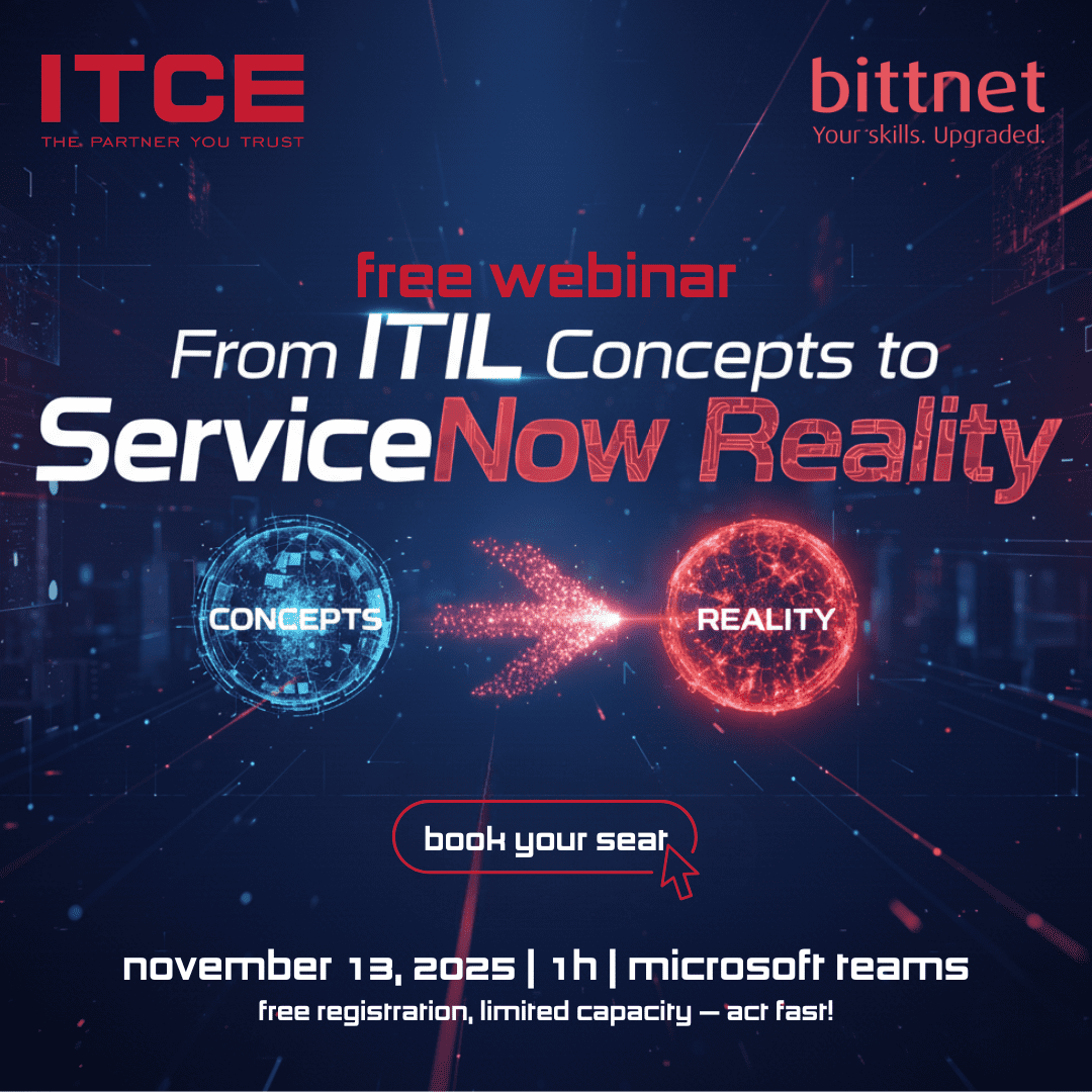 Webinar - From ITIL Concepts to ServiceNow Reality